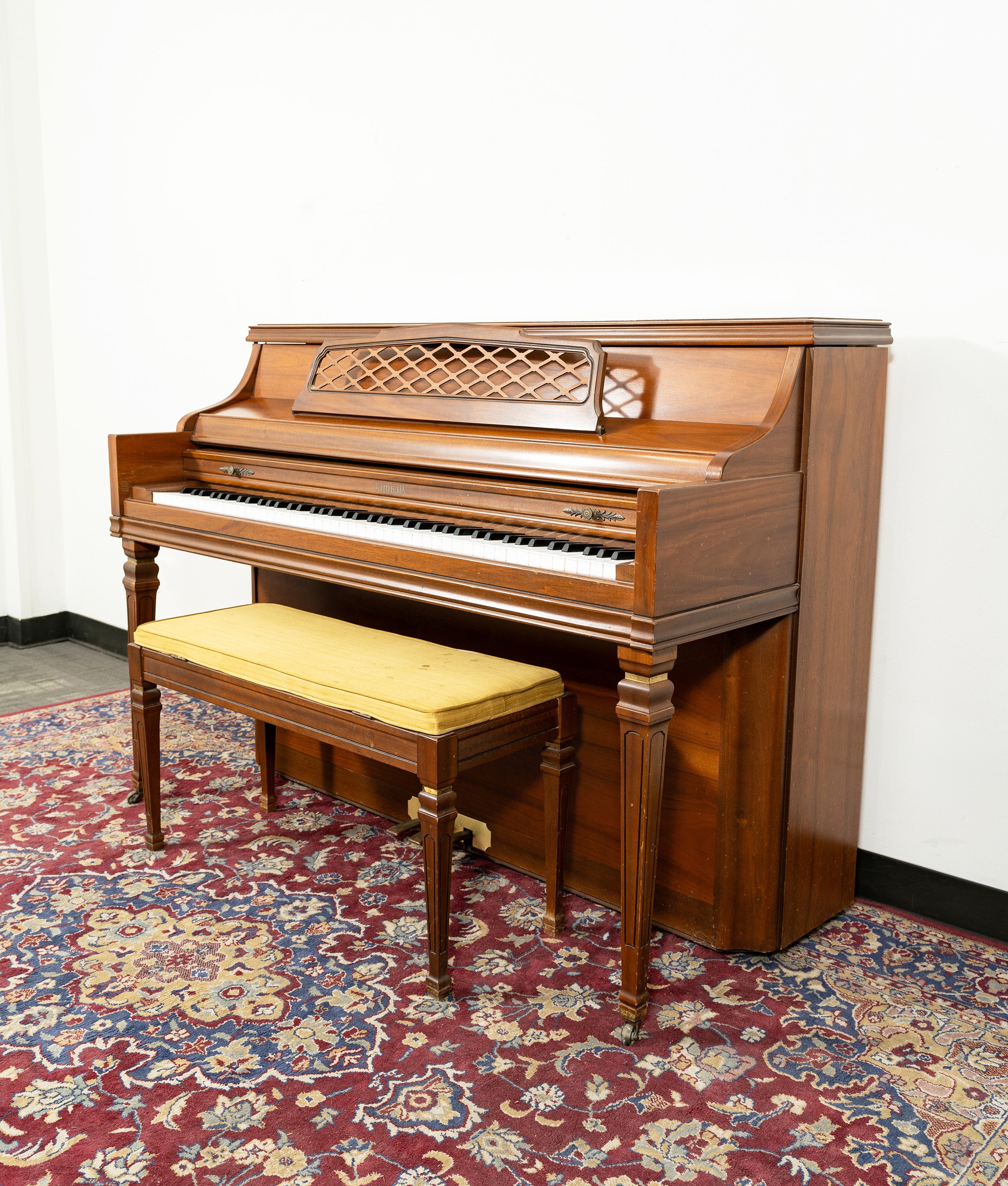 Used Kimball Console Upright Piano – Alamo Piano Galleries